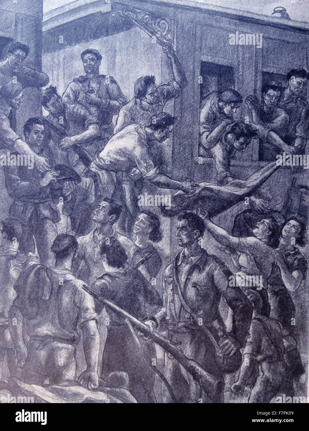 Civil war anarchist militia hi-res stock photography and images - Alamy