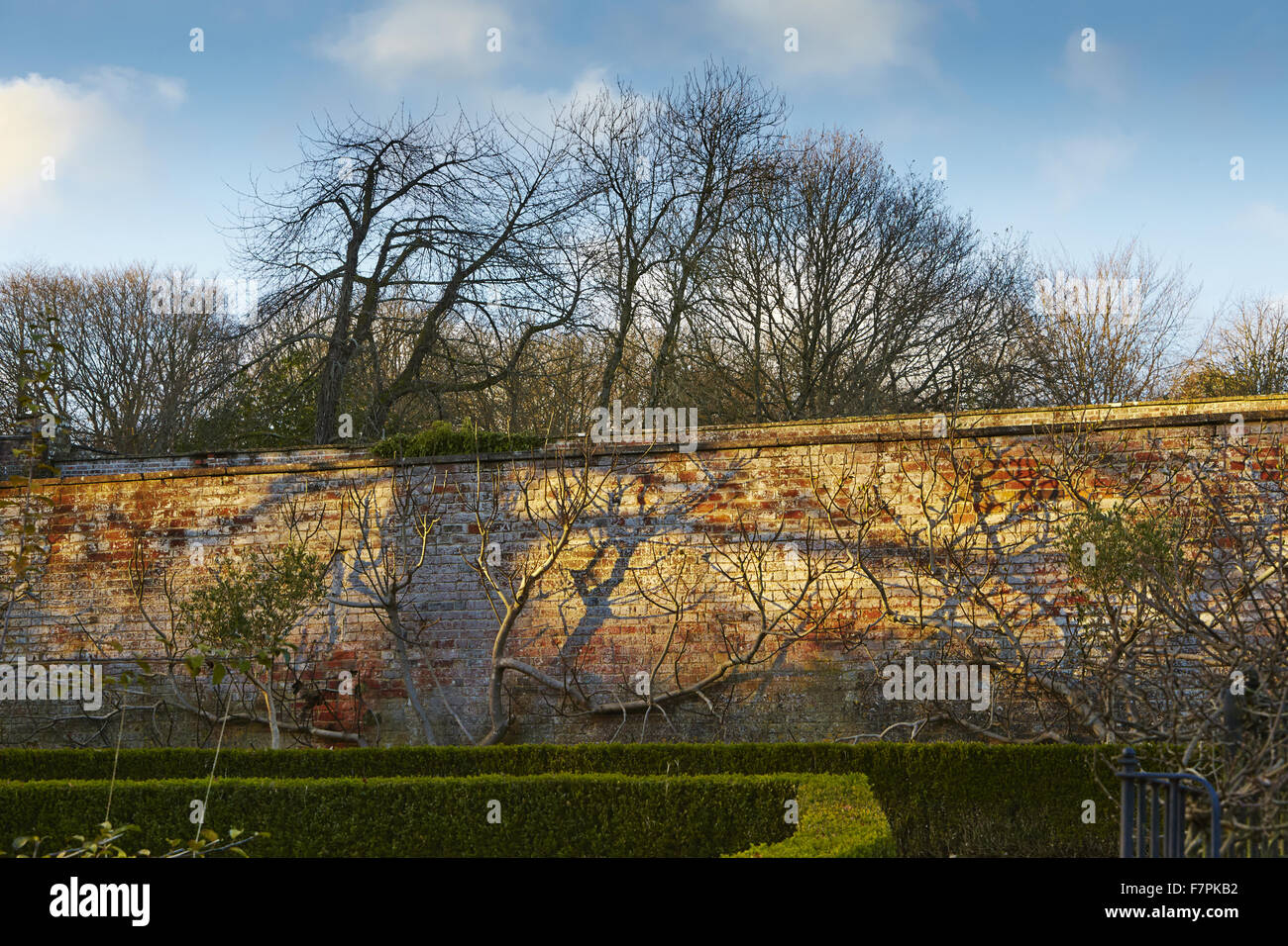 The garden in the winter at Stourhead, Wiltshire. When it first opened ...