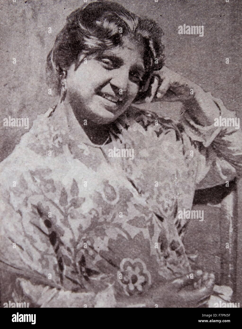 Typical woman from Bohemia Stock Photo - Alamy