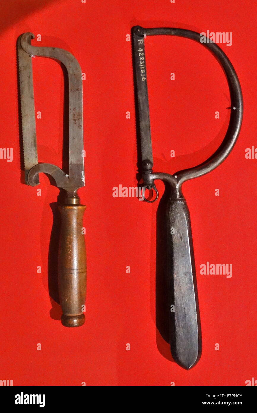 Amputation saw hi-res stock photography and images - Alamy