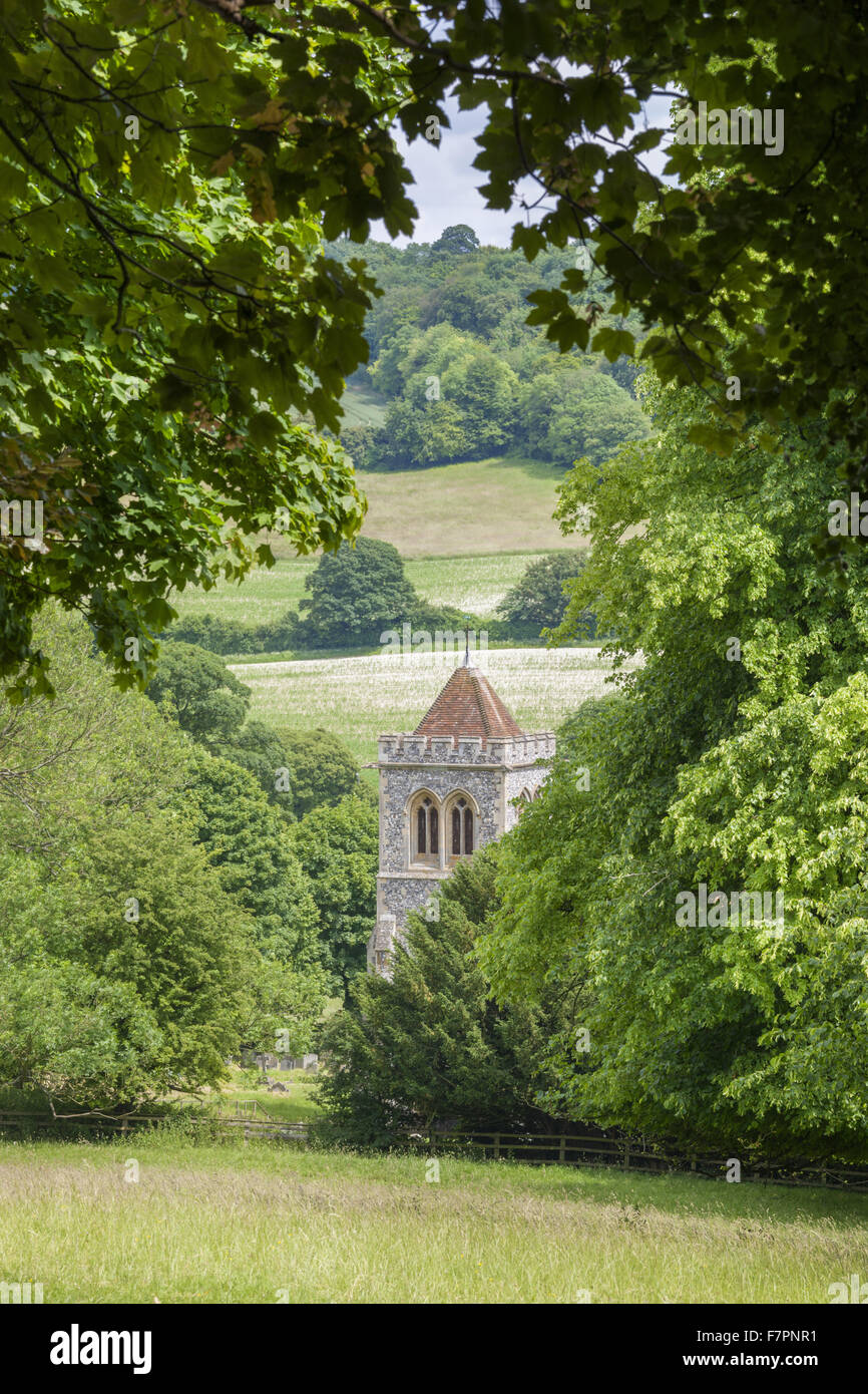 St Michael & All Angels Church, Hughenden, Buckinghamshire. Victorian ...