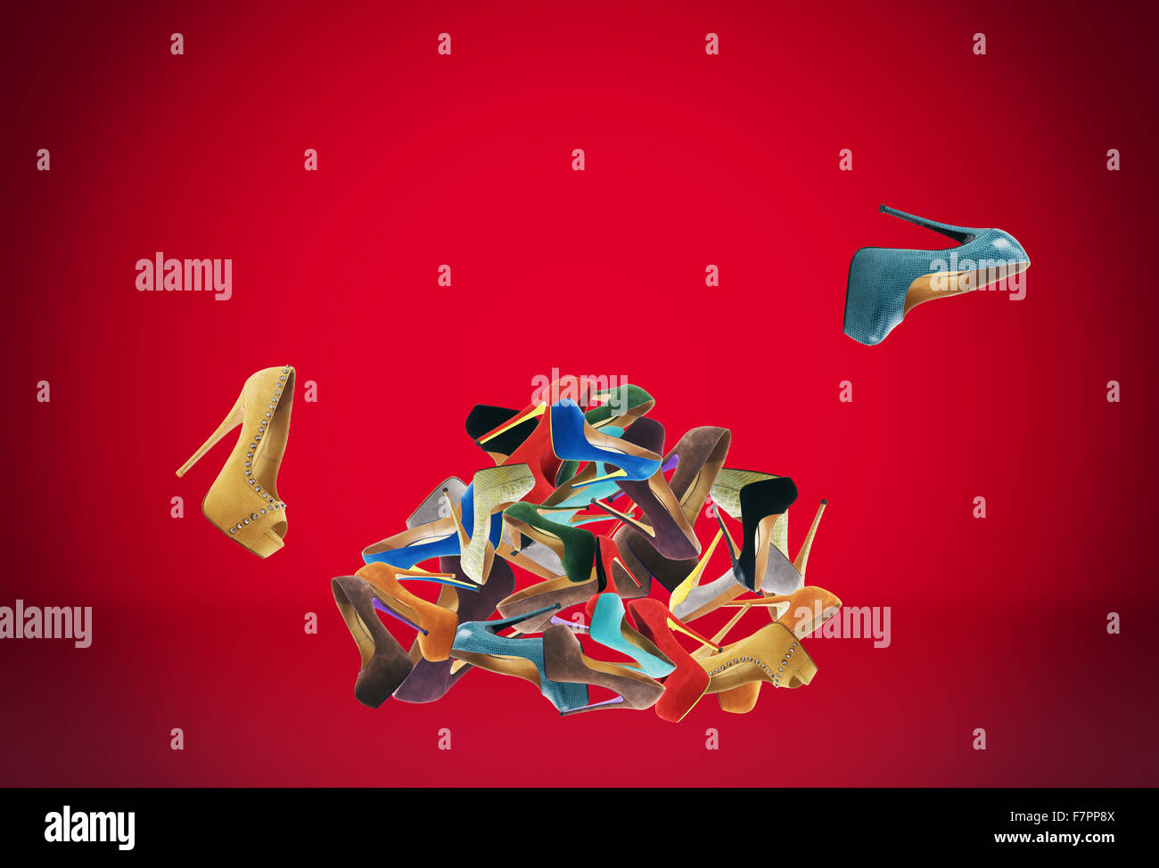 Womens shoe collection hi-res stock photography and images - Alamy