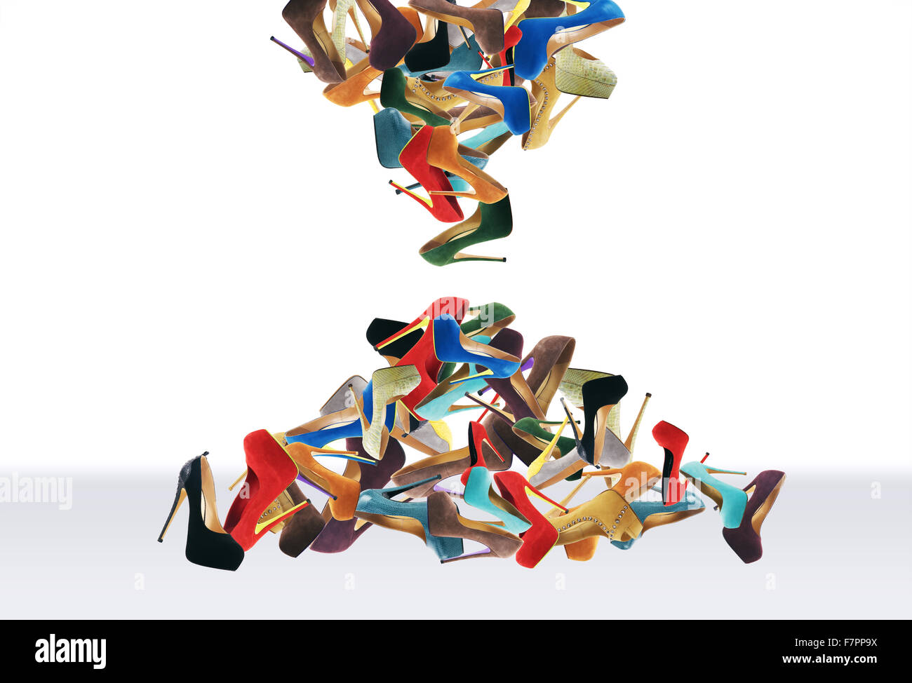 Many women's shoes Stock Photo - Alamy