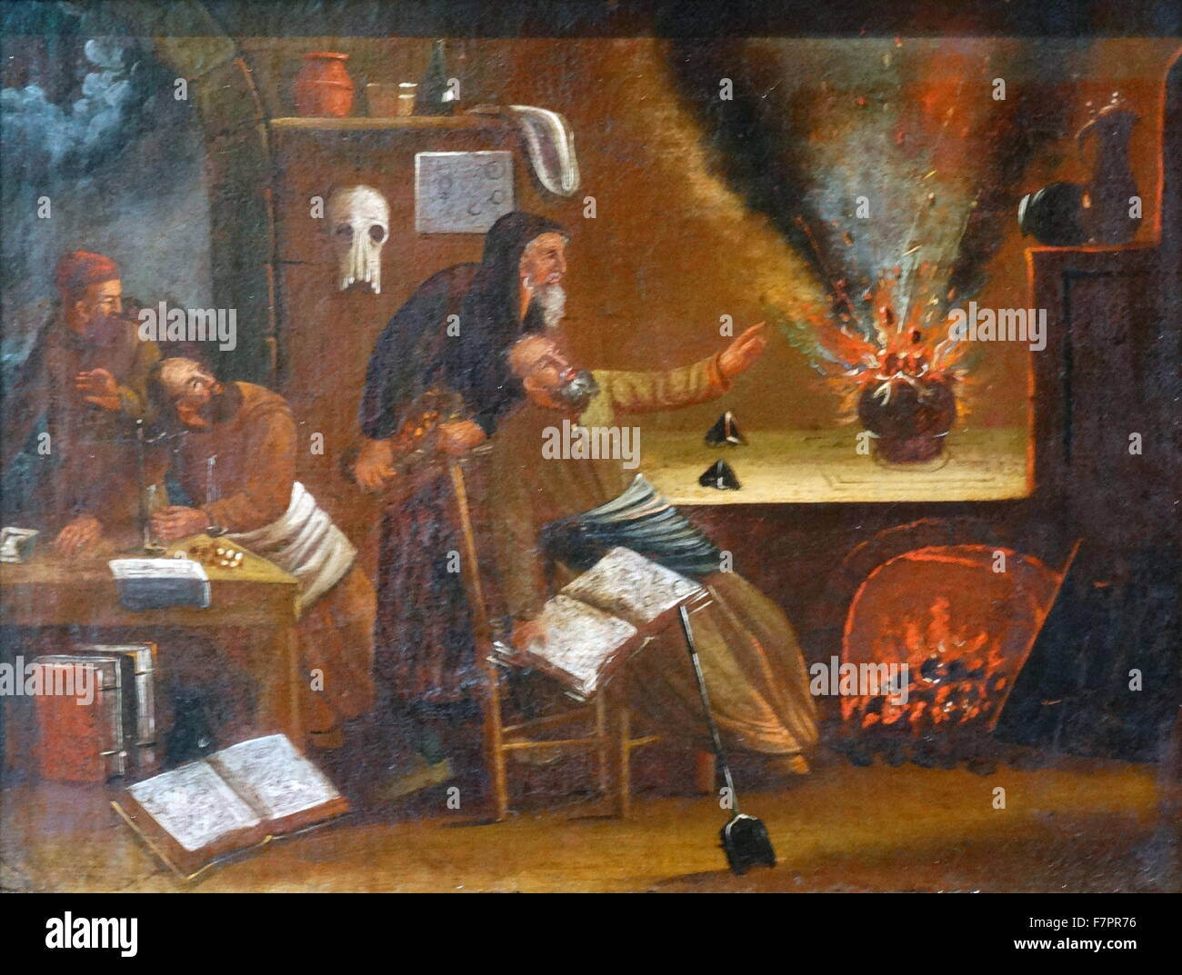 Scientific laboratory oil painting hi-res stock photography and images ...