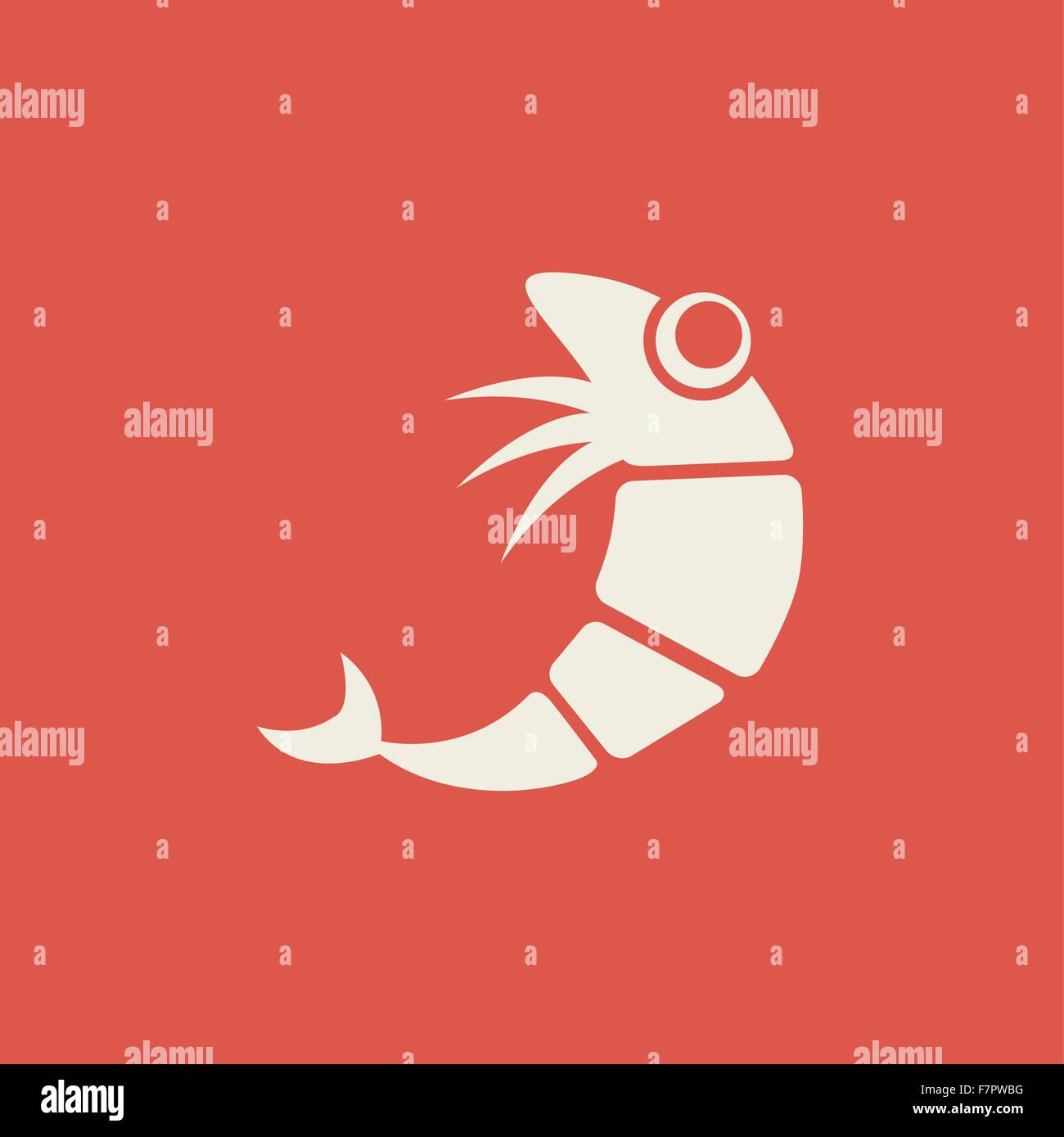 Prawn icon hi-res stock photography and images - Alamy