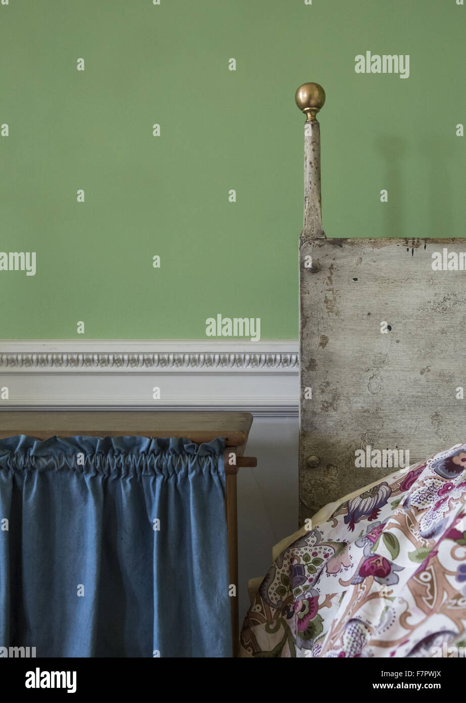 Detail of a recreated ward at the recreated Stamford Military Hospital ...