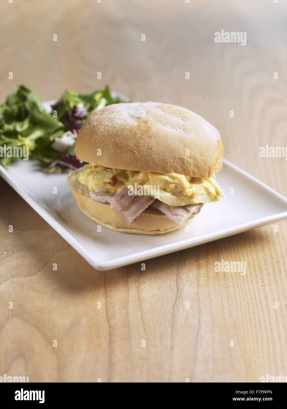 Bacon and Egg Creole Roll photographed for the National Trust Spring ...