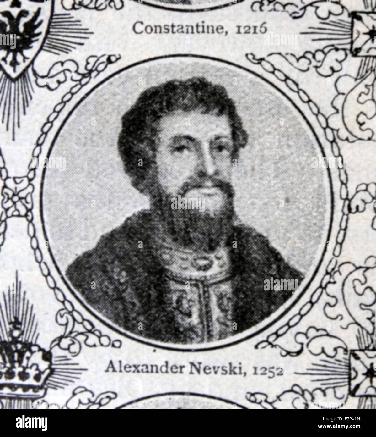 Alexander Yaroslavich Nevsky (1221 – 1263) Prince of Novgorod, Grand ...