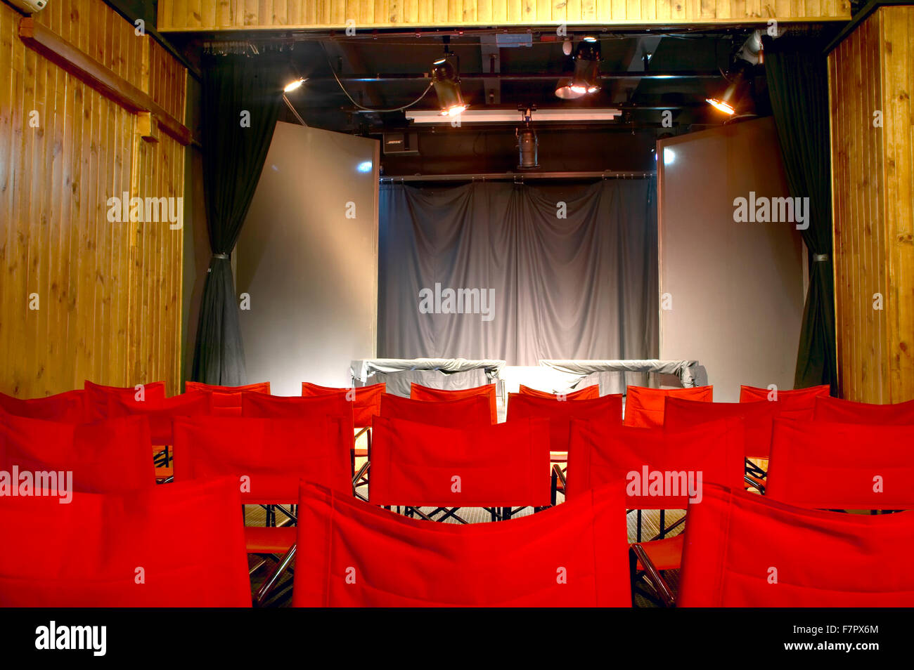 Small Movie Theater at Performing Arts School Stock Photo - Alamy