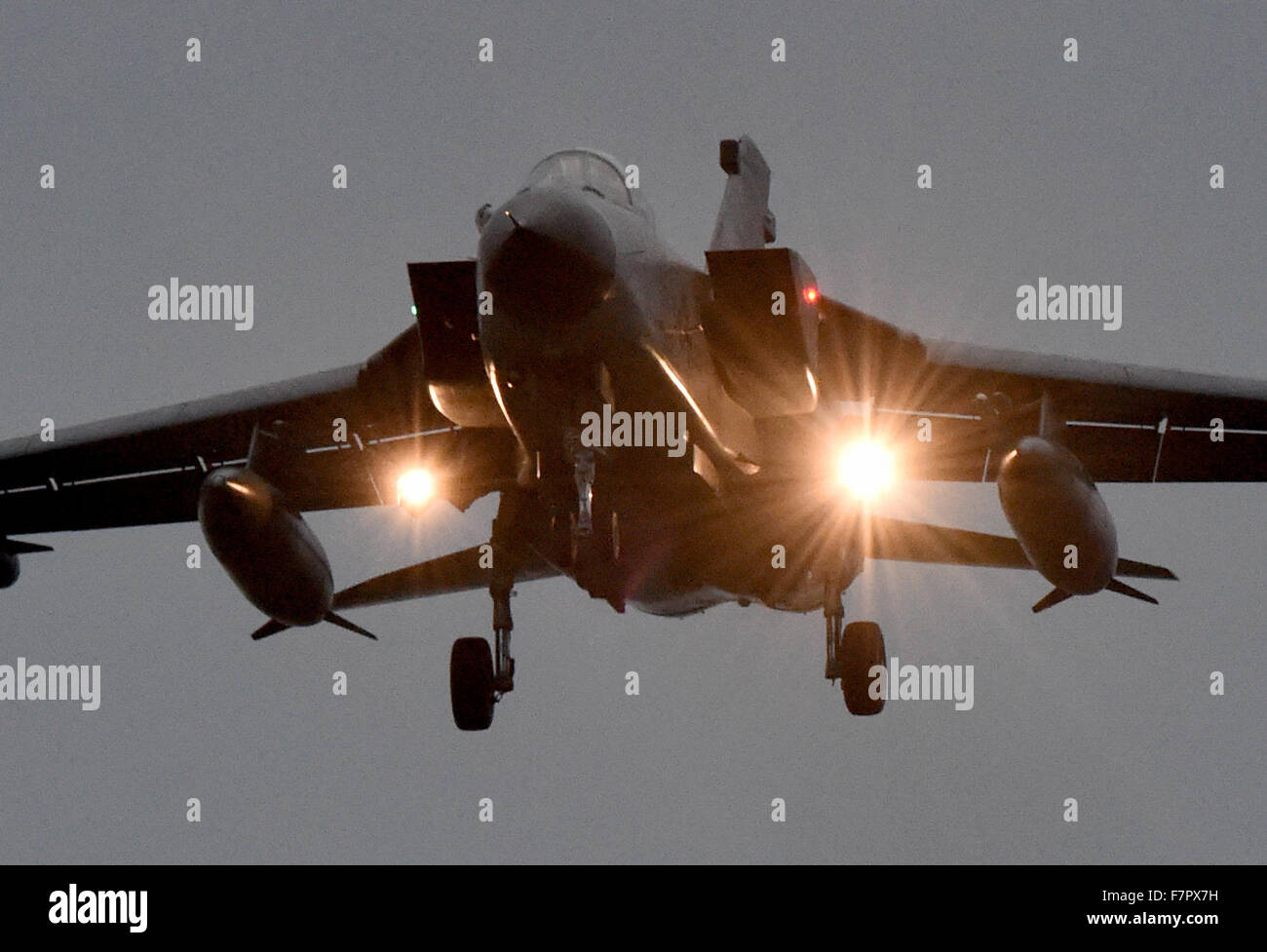 Jagel, Germany. 02nd Dec, 2015. A Tornado combat aircraft of the German ...