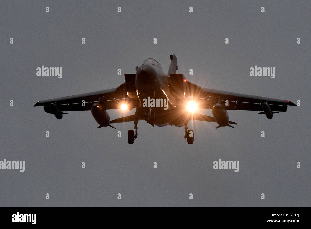 Jagel, Germany. 02nd Dec, 2015. A Tornado combat aircraft of the German ...