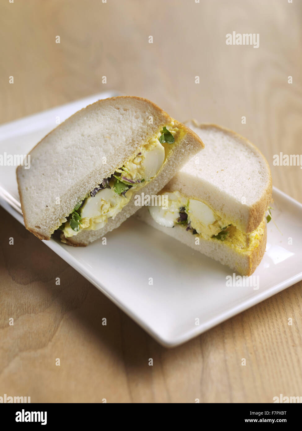 Egg and Cress Sandwich photographed for the National Trust Spring ...