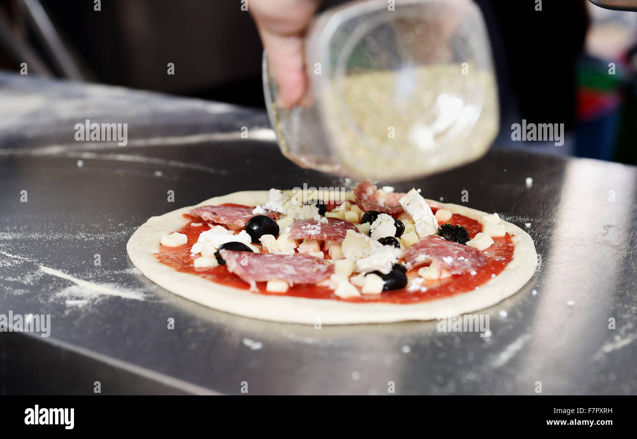 Pizza making competition hi-res stock photography and images - Alamy