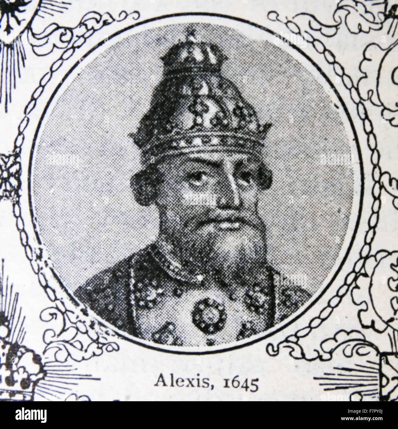 Alexis I of Russia;Aleksey Mikhailovich (1629 – 1676) Tsar of Russia ...