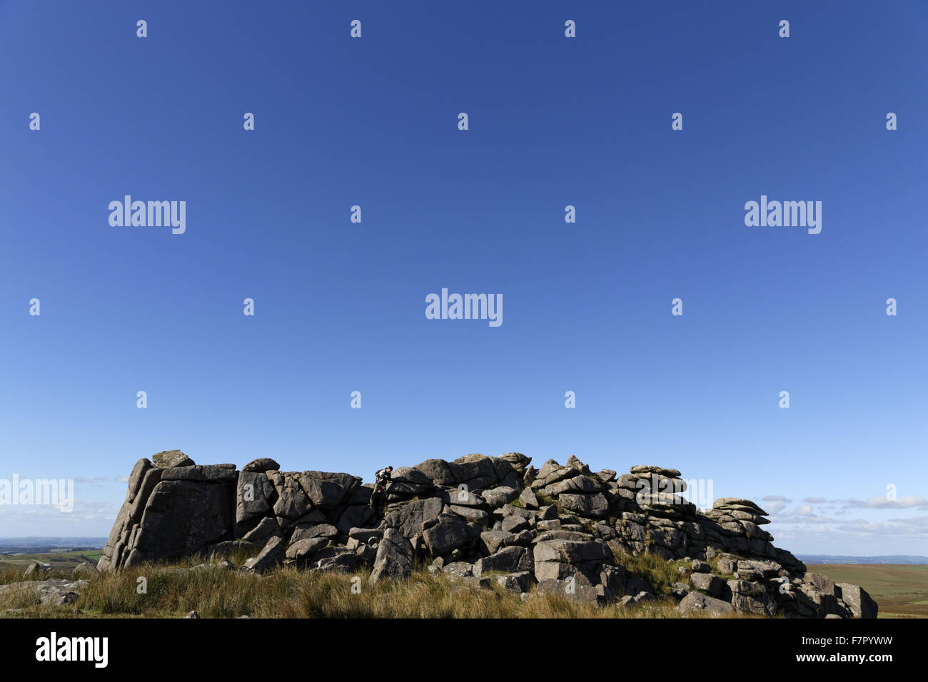 Little Trowlesworthy Tor, near Cadover Bridge, Upper Plym Valley ...