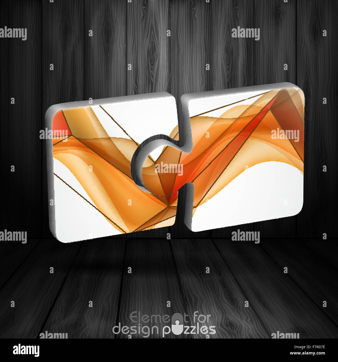 Modern Puzzle Template Stock Vector Image & Art - Alamy