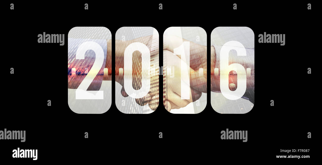 Composite image of new year graphic Stock Photo - Alamy