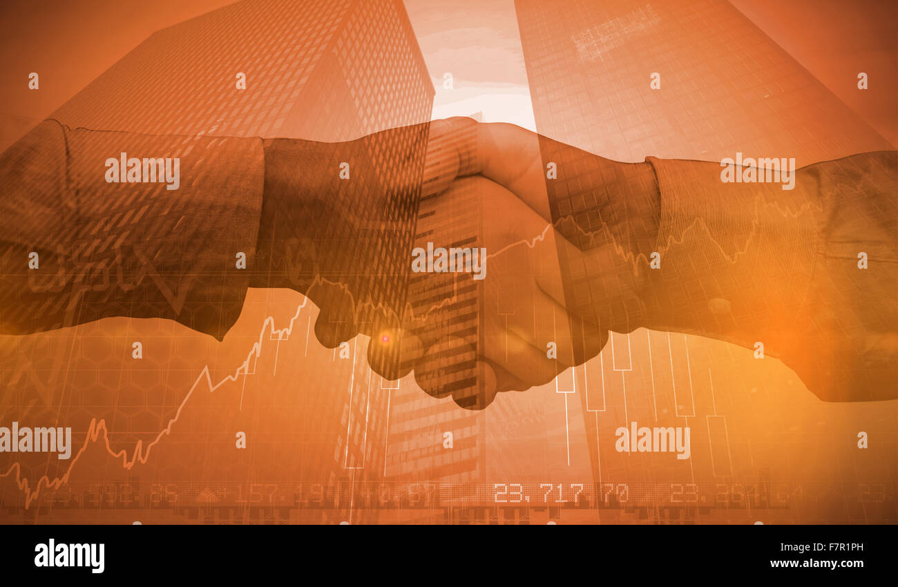 Composite image of stocks and shares Stock Photo - Alamy