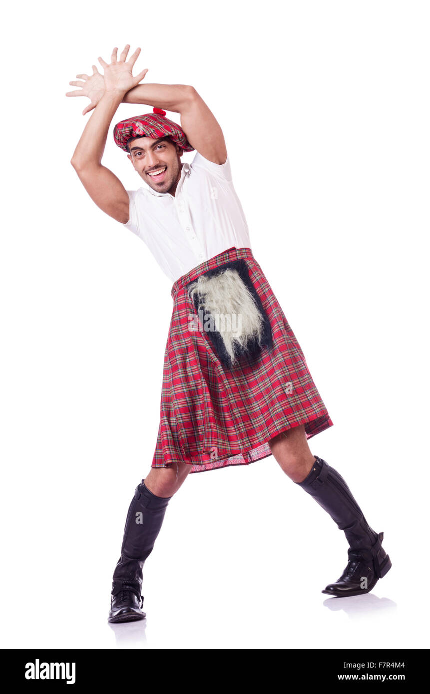 Scottish dancing Cut Out Stock Images & Pictures - Alamy