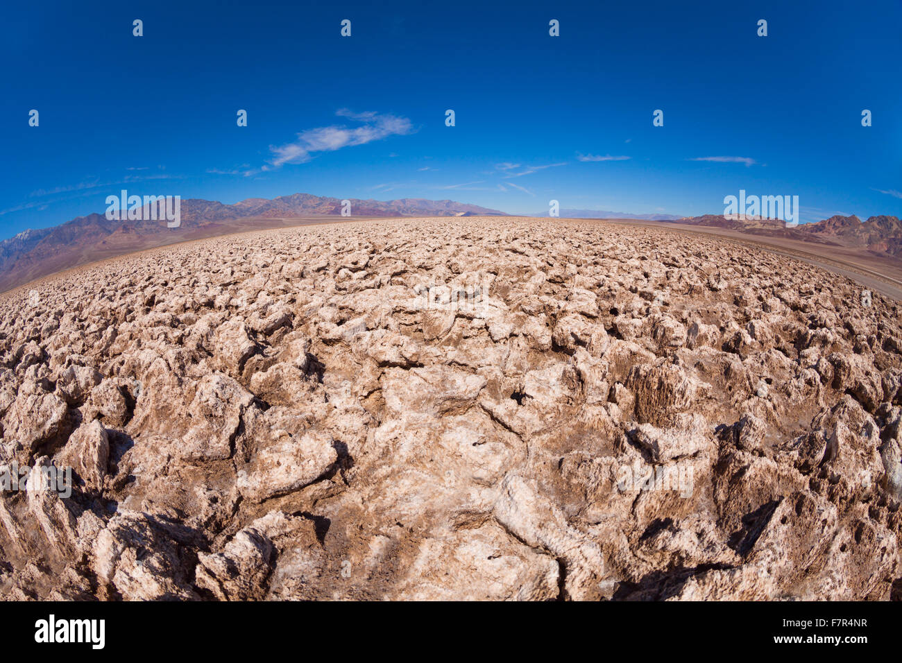 Desert made of salt - Death Valley view Stock Photo - Alamy
