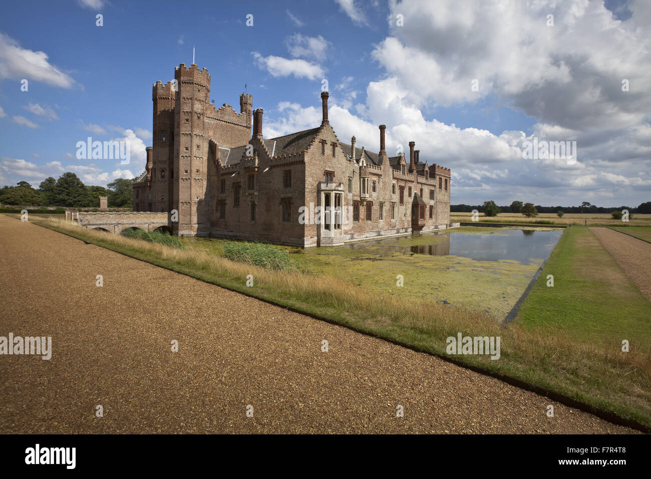 Oxburgh hall and moat hi-res stock photography and images - Alamy
