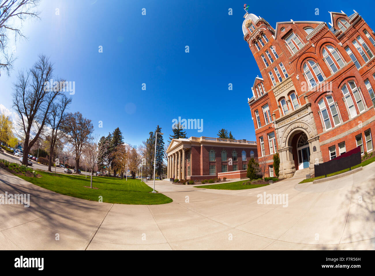 University Way street, Ellensburg, Washington Stock Photo - Alamy