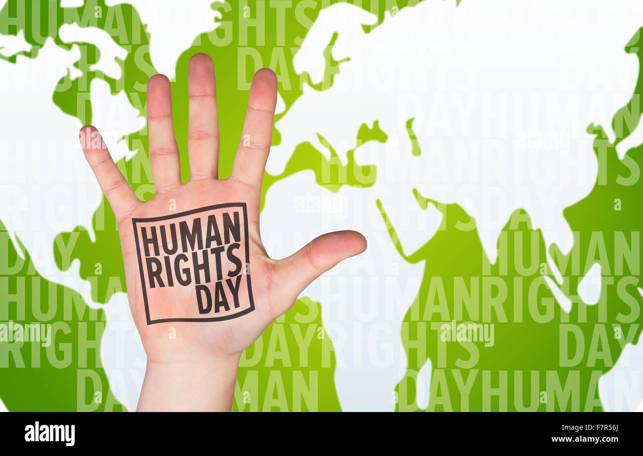 Composite image of hand with fingers spread out Stock Photo - Alamy