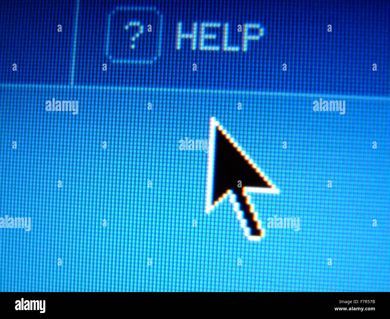 Click cursor computer monitor hi-res stock photography and images - Alamy