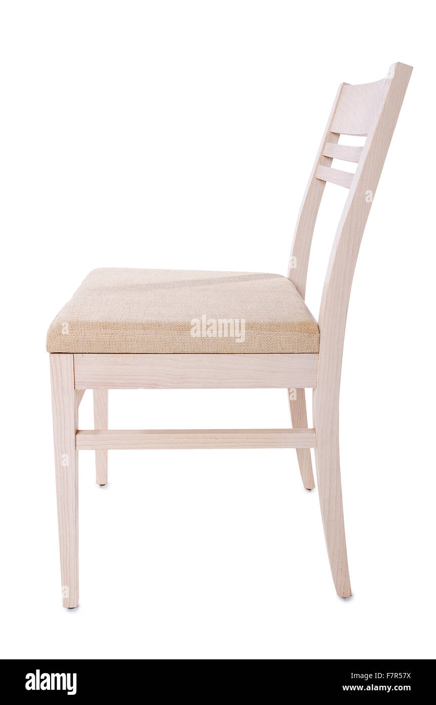 Kitchen chair isolated on the white Stock Photo - Alamy