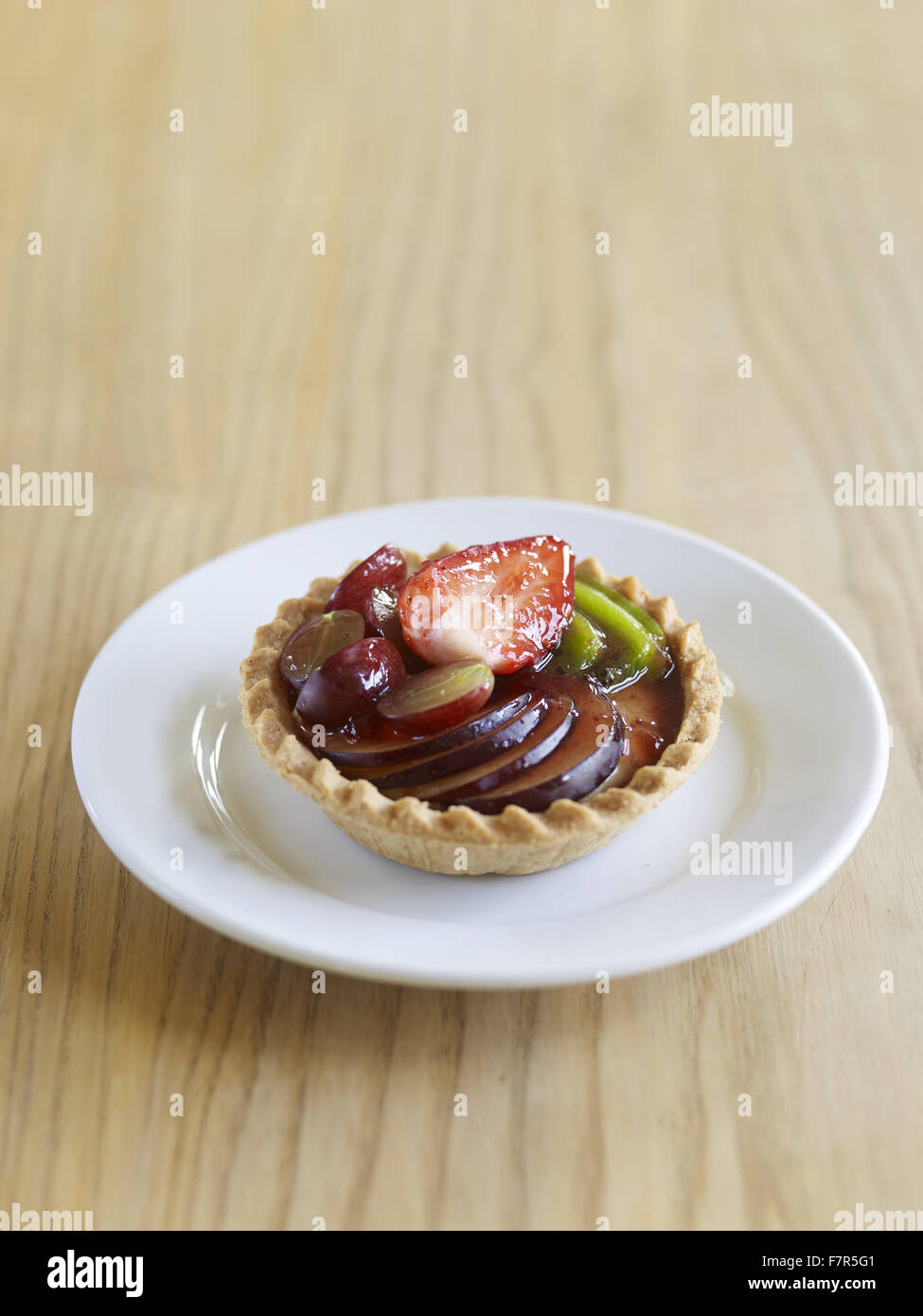 Fruit Tartlet photographed for the National Trust Summer Cookbook Stock ...