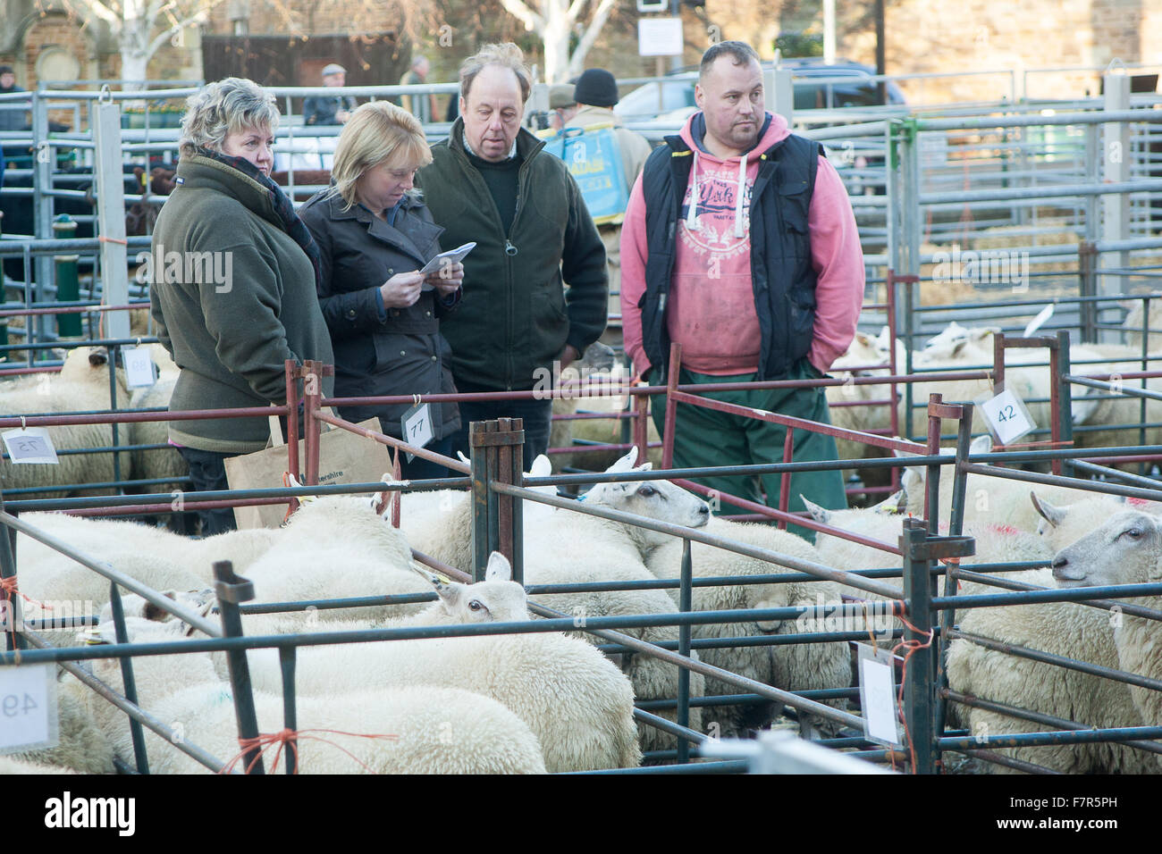 Uppingham, Rutland,UK., 2nd Dec 2015. Visitors to the Annual Uppingham ...