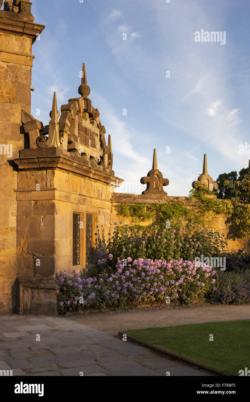 The Gatehouse at Hardwick Hall, Derbyshire. The Hardwick Estate is made ...
