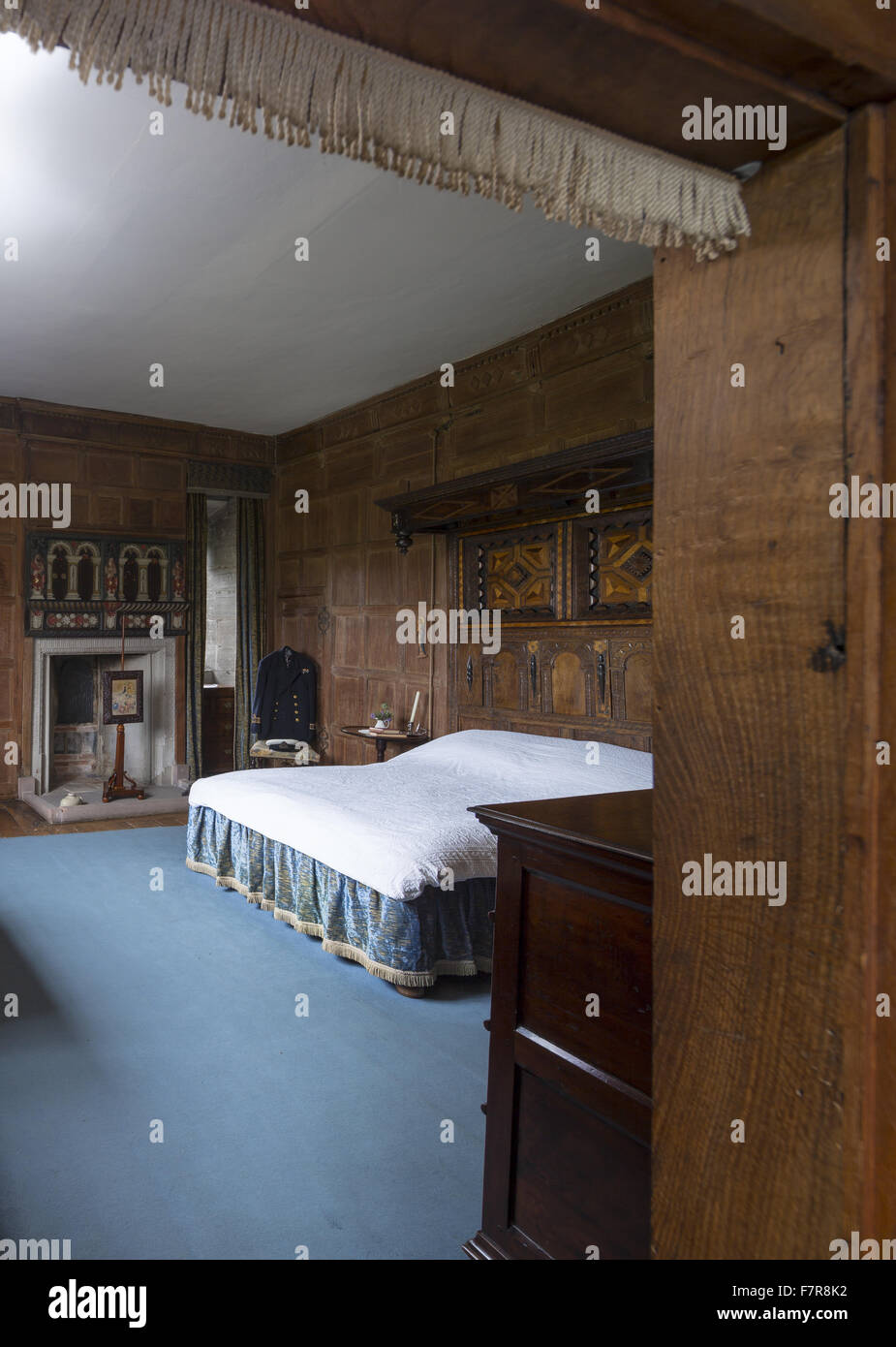 An interior view of Baddesley Clinton, Warwickshire. Baddesley Clinton ...