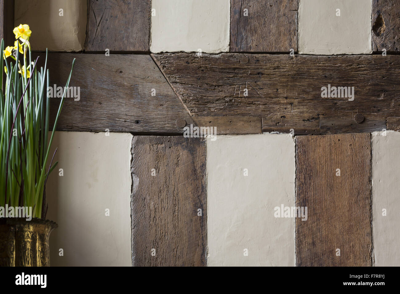An interior view of Baddesley Clinton, Warwickshire. Baddesley Clinton ...