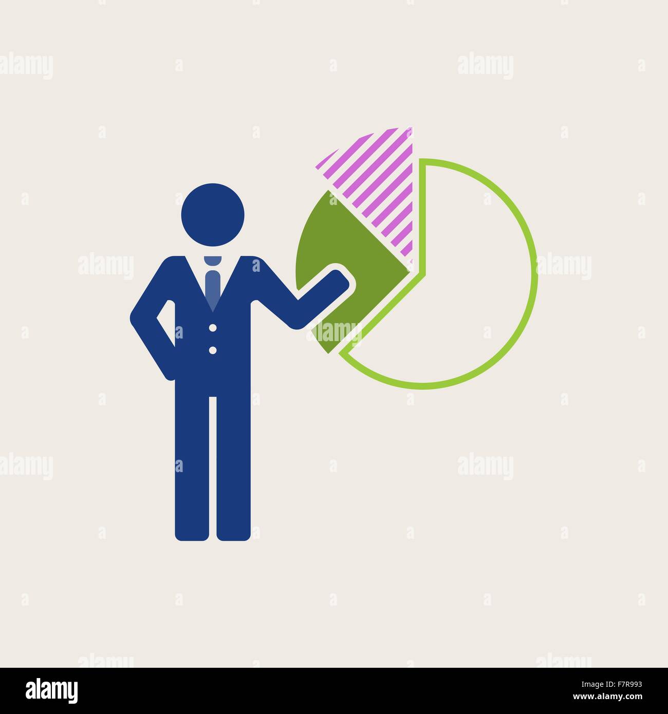 Business Flat Icon Stock Vector Image & Art - Alamy