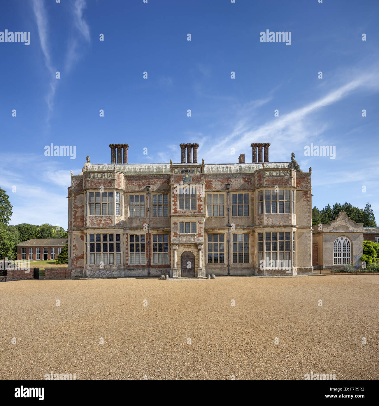 The south front of the Hall at Felbrigg Hall, Gardens and Estate ...
