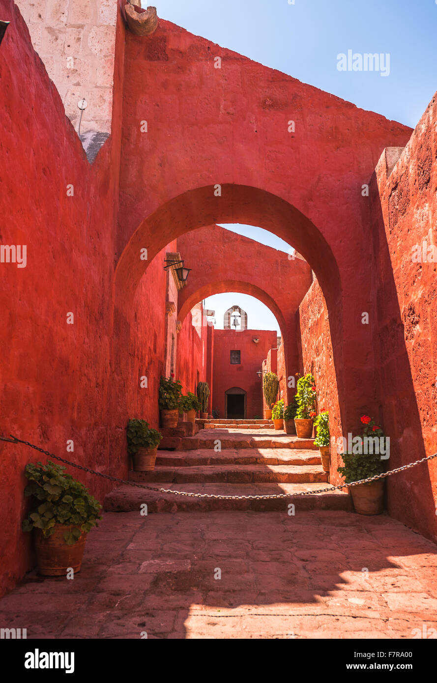 Santa Catalina Monastery, Arequipa, Peru Stock Photo - Alamy