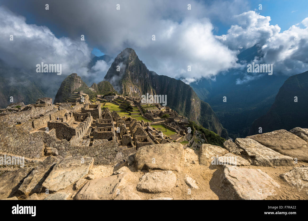 Machu Picchu, UNESCO World Heritage Site. One of the New Seven Wonders ...