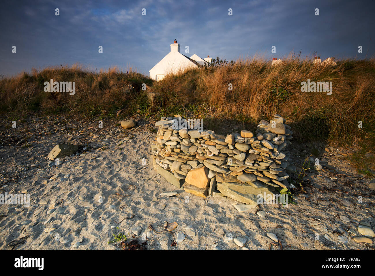 The village of Kearney, County Down. The National Trust bought the ...
