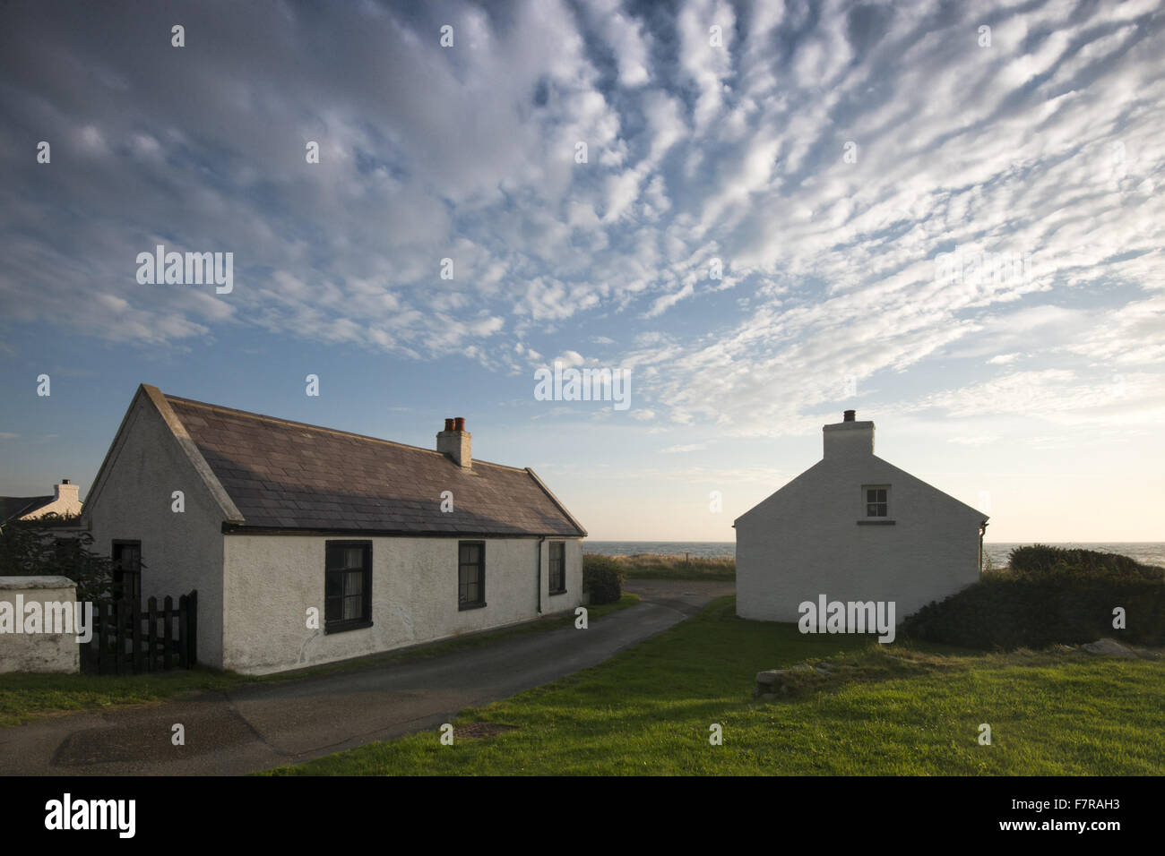 The village of Kearney, County Down. The National Trust bought the ...