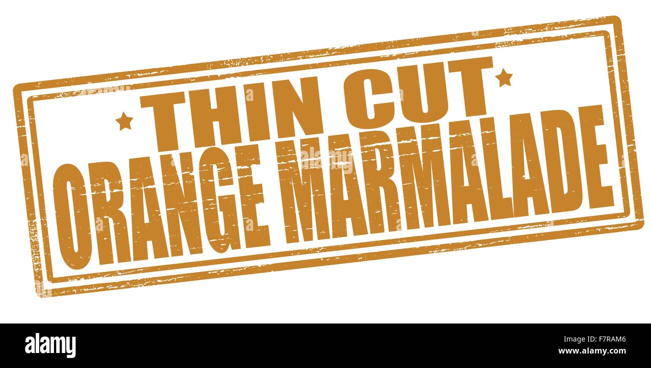 thin cut orange marmalade Stock Vector Image & Art - Alamy