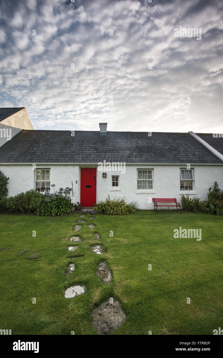 The village of Kearney, County Down. The National Trust bought the ...
