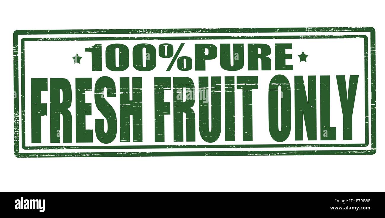 Only fruit Stock Vector Images - Alamy
