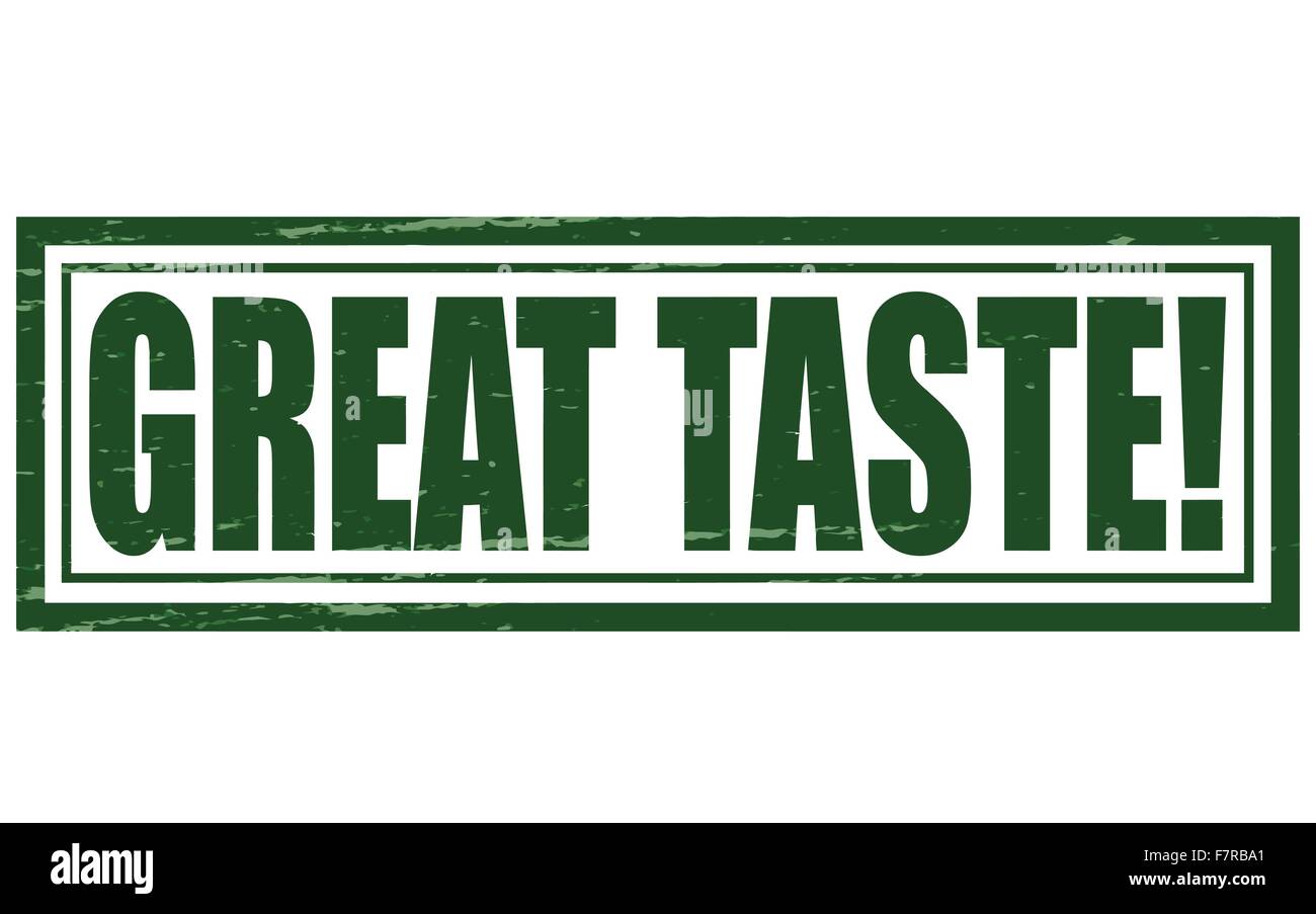 Sign of good taste hi-res stock photography and images - Alamy