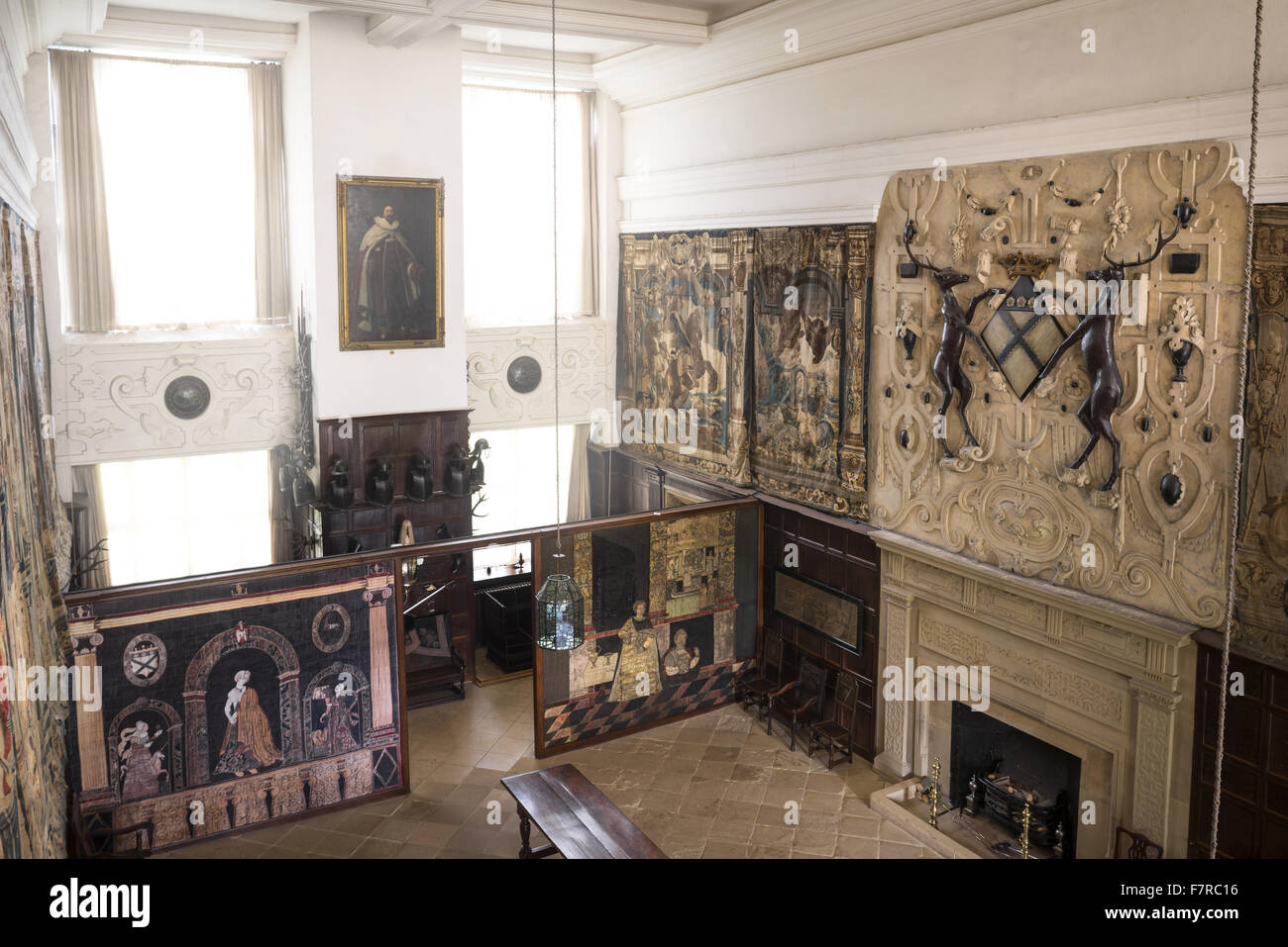 Hardwick hall interior hi-res stock photography and images - Alamy