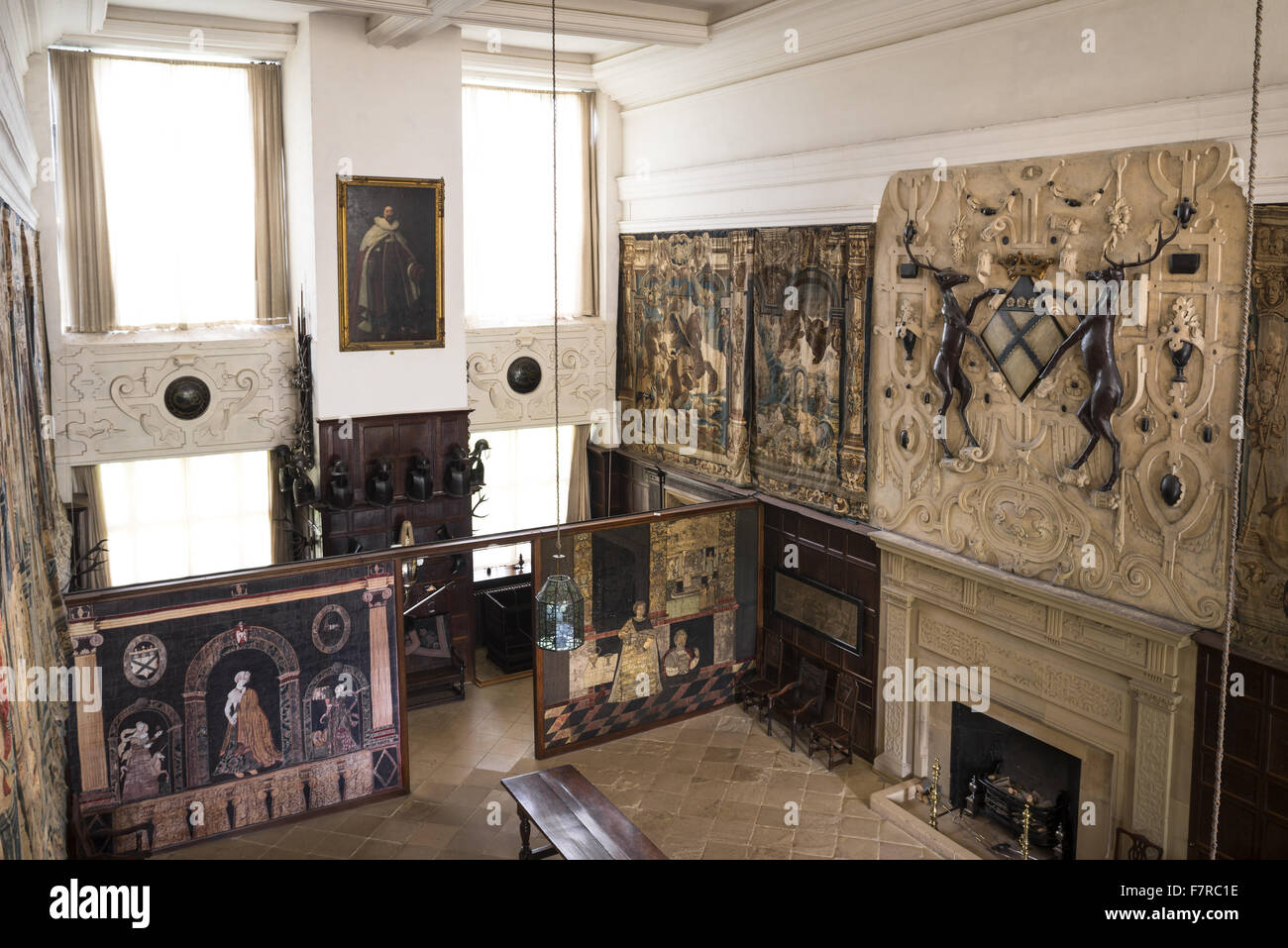 Hardwick hall interior hi-res stock photography and images - Alamy