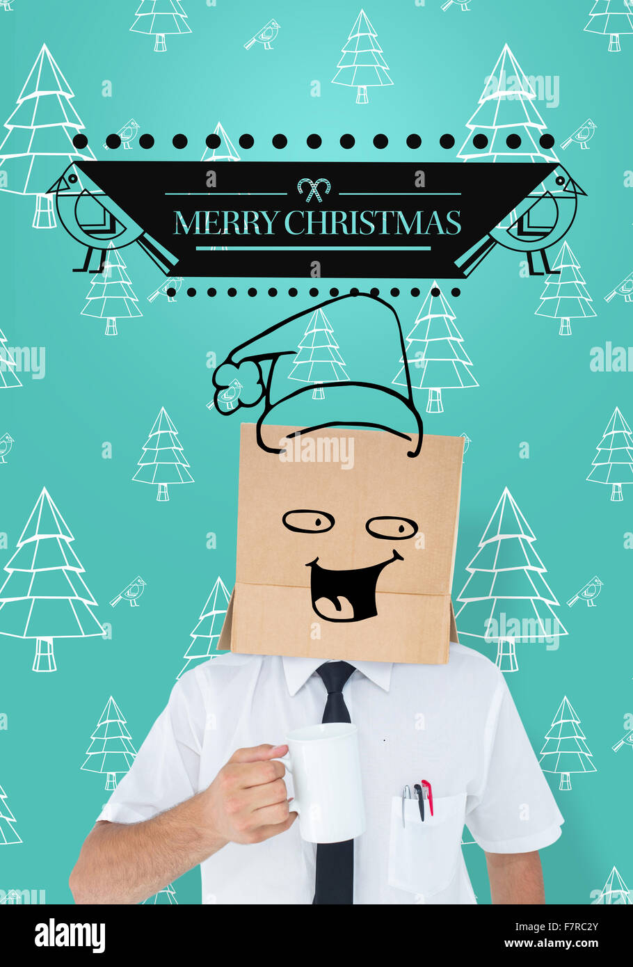 Composite image of anonymous businessman Stock Photo - Alamy