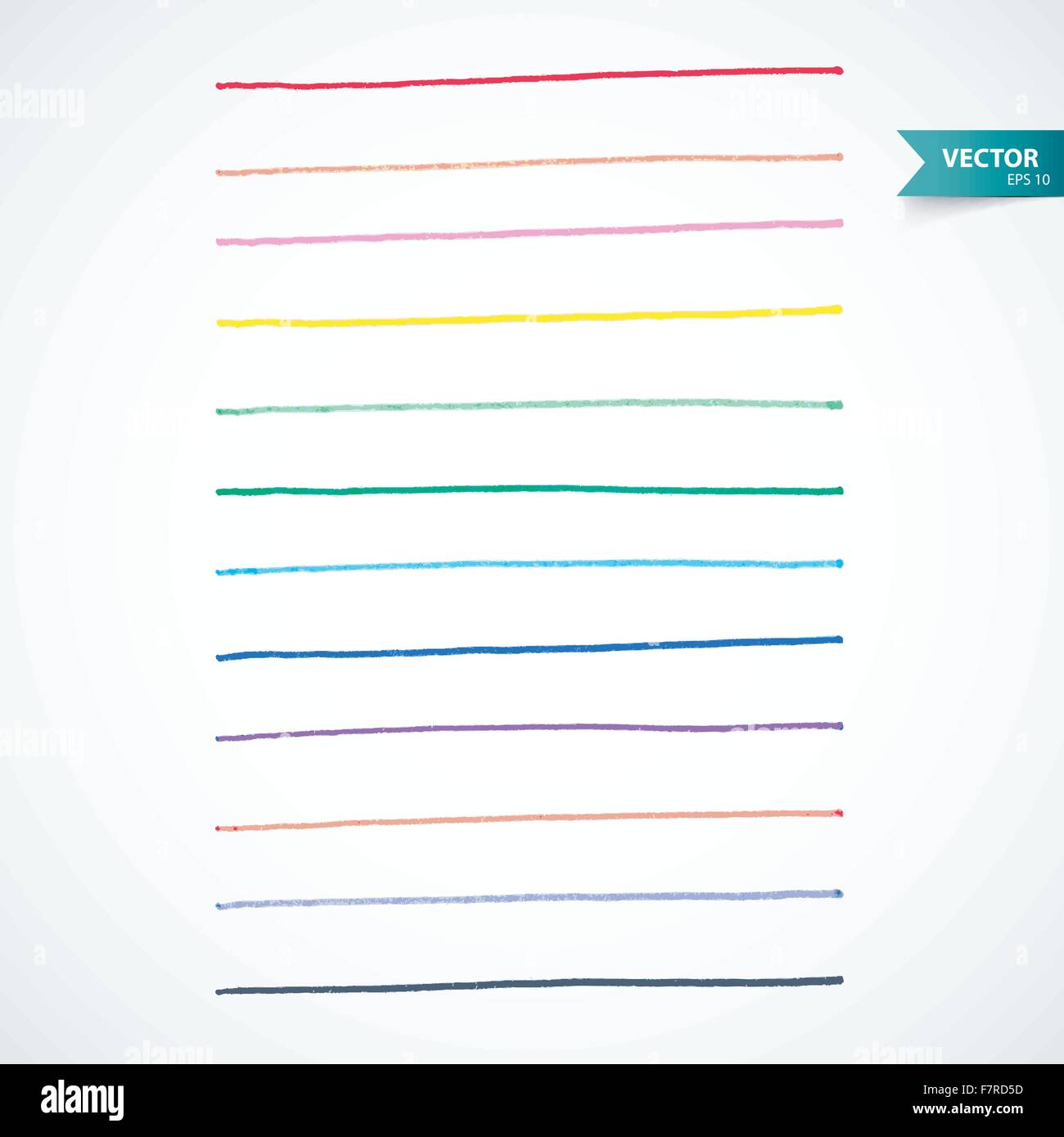 Lines marker hand underline Stock Vector Images - Alamy