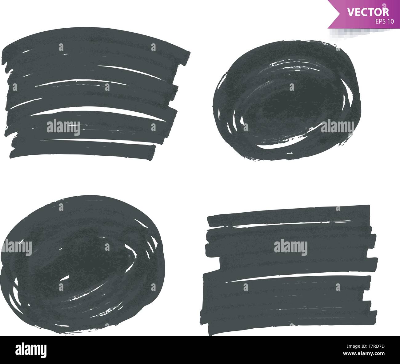 Bright color office marker Stock Vector Images - Alamy