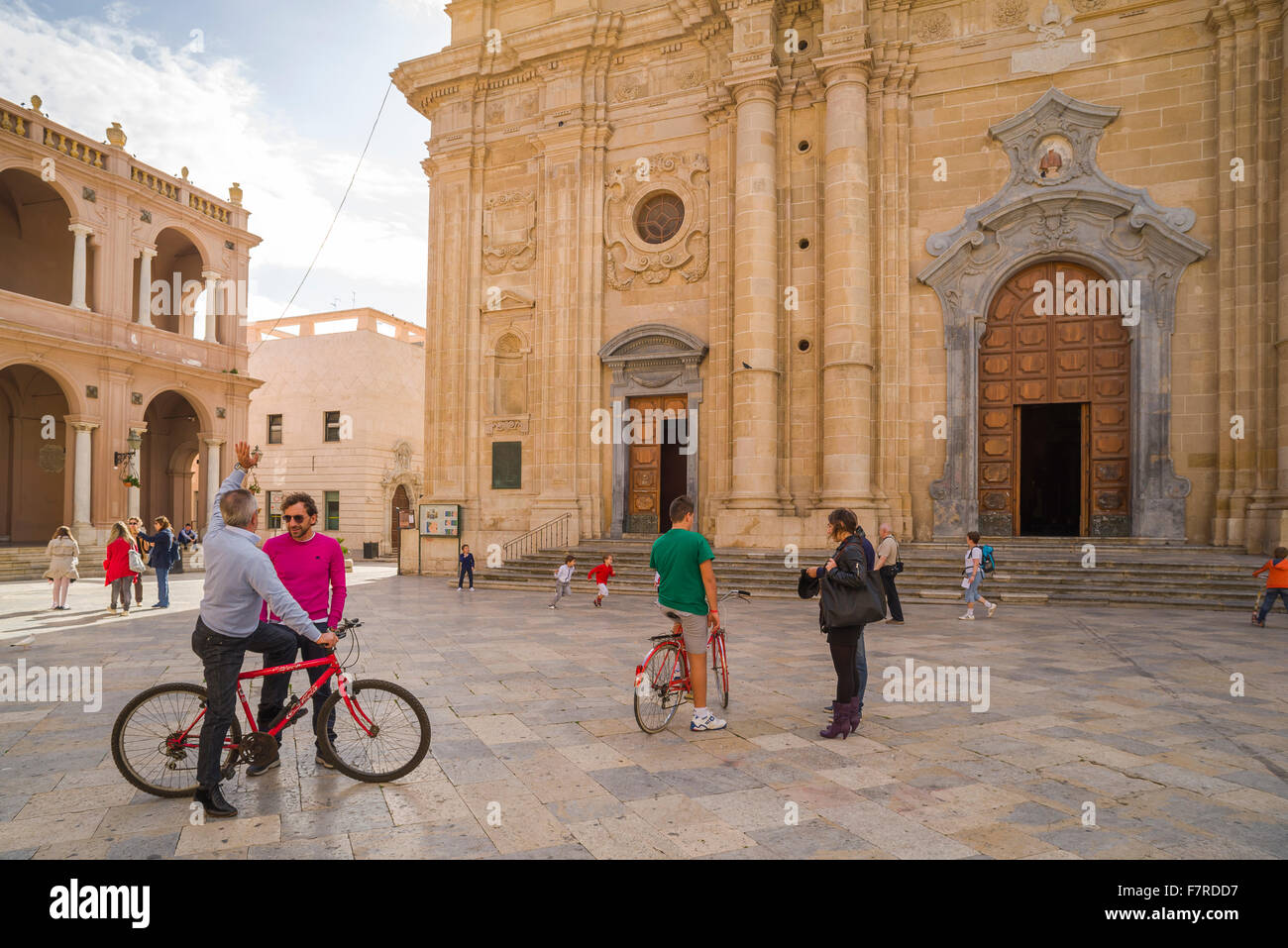 Old men meeting sicilians hi-res stock photography and images - Alamy